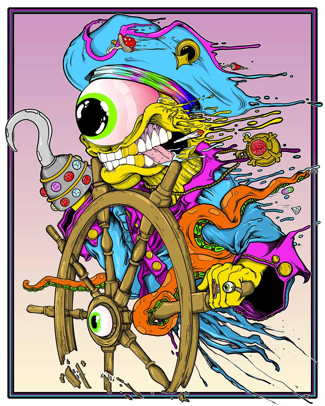 "Cyclops Cove 3"-Giclee – CIK Printing